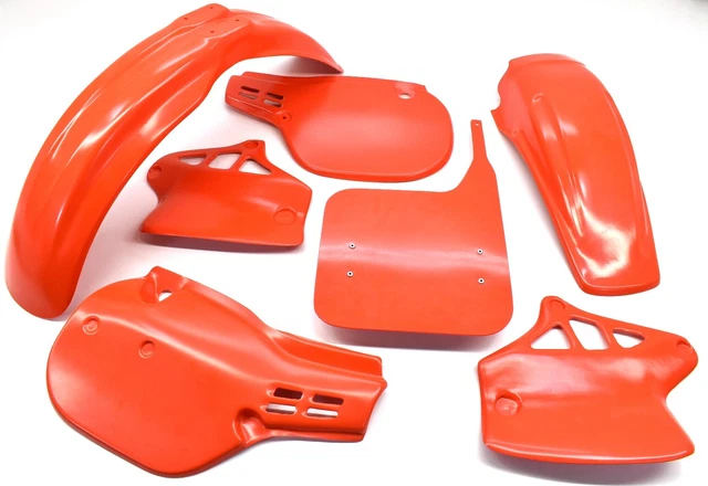 PLASTIC KIT 84 CR250 R Front Rear Fenders Side Panels Front Number ...