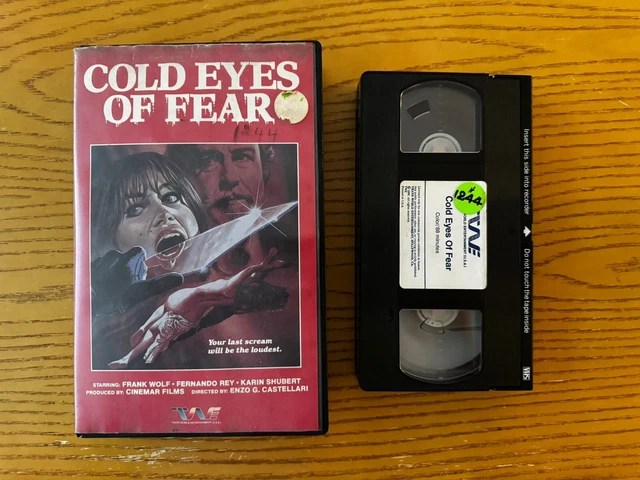 COLD EYES OF Fear VHS US NTSC Trans World Entertainment Horror Rare £47 ...
