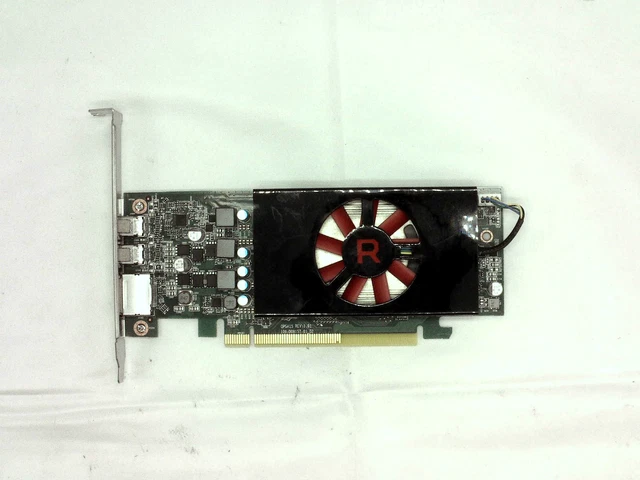 AMD RADEON RX 640 4GB GDDR5 PCIe Video Card Dell PN: Y77T6 Full-Height ...