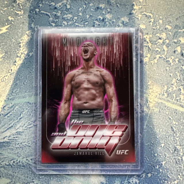 2024 TOPPS MIDNIGHT UFC Jamahal Hill The One And Only Twilight/99 SP ...
