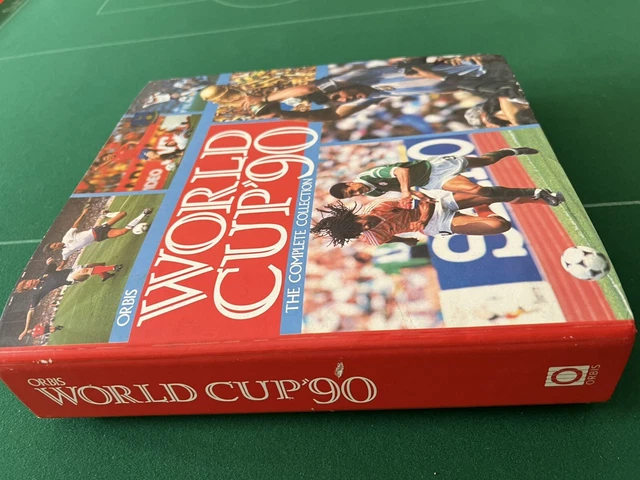 ORBIS WORLD CUP '90 - The Complete Collection, 80% stickers complete £ ...