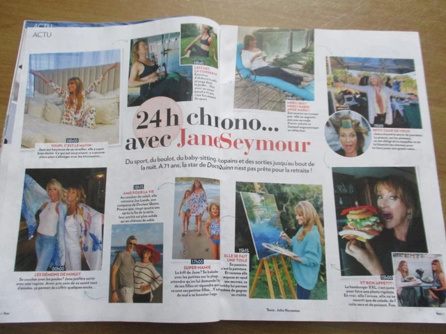 COUPURE DE PRESSE Jane Seymour Ref Jf.99 EUR 3,00 - PicClick FR