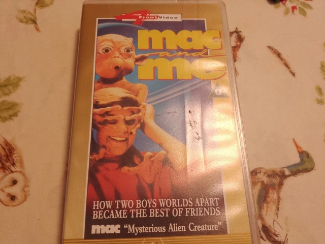 MAC AND ME Video VHS Tape Kids Children Vintage 1990 £4.50 - PicClick UK