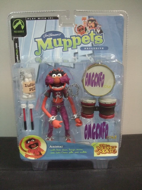 JIM HENSON'S THE MUPPET MOVIES EXCLUSIVE ANIMAL FIGURE 2004 by ...