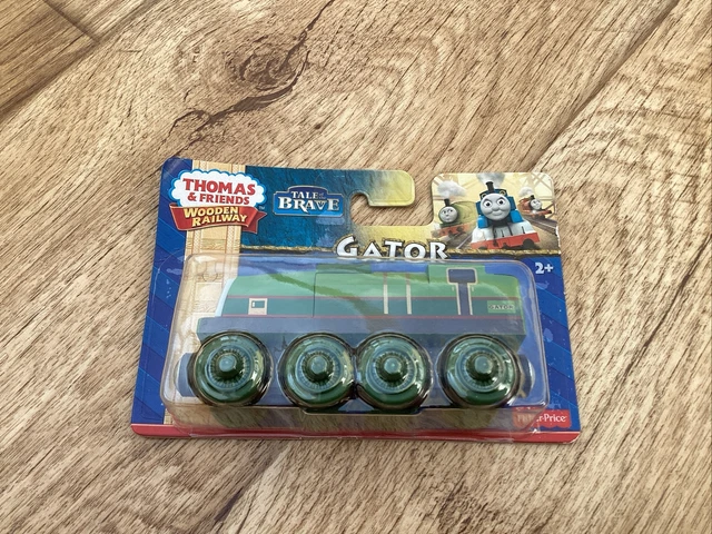 THOMAS TANK ENGINE & Friends Wooden Railway Gator Tale of The Brave ...