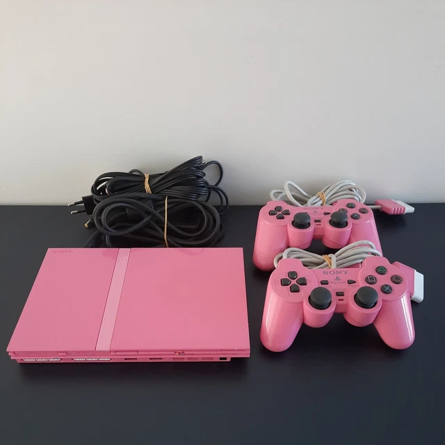 CONSOLE PS2 ROSE Sony Playstation 2 slim Pink édition collector EUR 199 ...