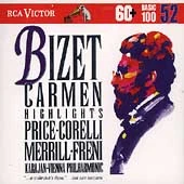 BIZET: CARMEN - Highlights [RCA Victor Basic 100, Vol. 52] $7.65 - PicClick