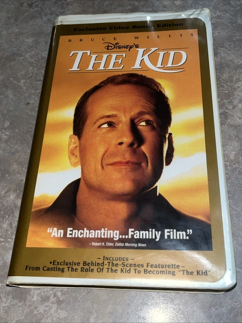 THE KID VHS 2001 Disney Bruce Willis ***RARE CLAMSHELL**TESTED*** £5.37 ...
