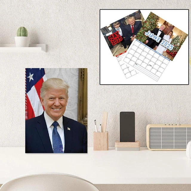 2025 US PRESIDENTIAL Calendar with Exquisite Illustrations and Layouts ...