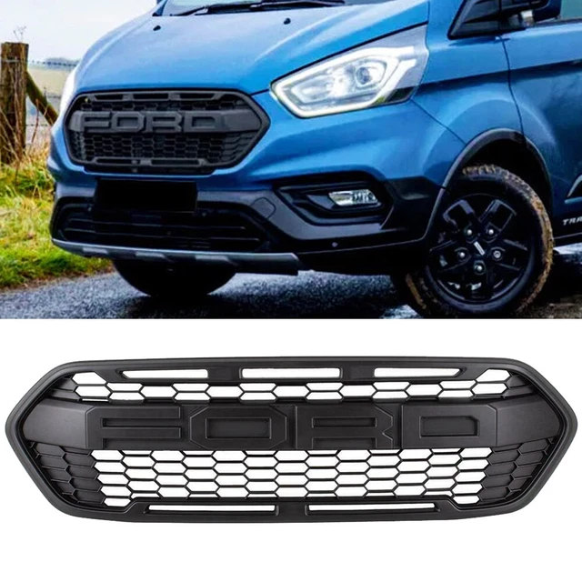FOR FORD TRANSIT Custom 2018-2022 Raptor Style Front Grille Bumper ...