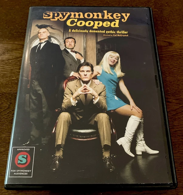 SPY MONKEY'S COOPED DVD Comedy Theatre Play UK Region Free 0 EUR 21,66 - PicClick IT