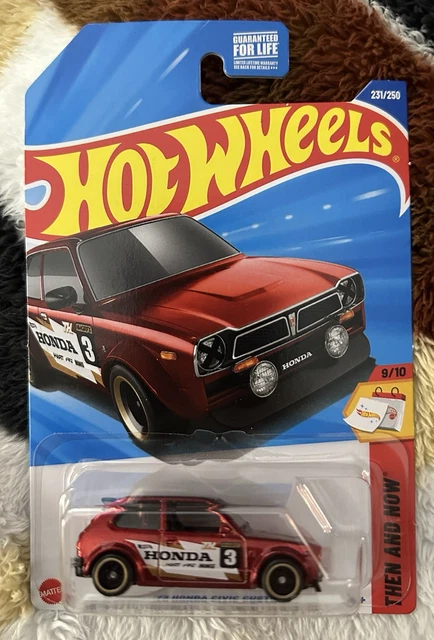 HOT WHEELS 2025 M Case 73 Honda Civic Custom ~~~Super Treasure Hunt ...
