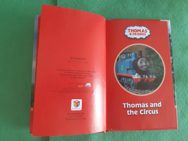 THOMAS & FRIENDS, Thomas And The Circus Children's Hardback Illustrated ...