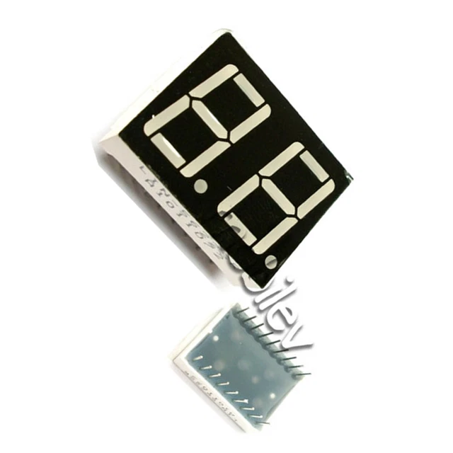 20 0.56&7-SEGMENT RED LED Display 2 Digit Common Anode $11.91 - PicClick