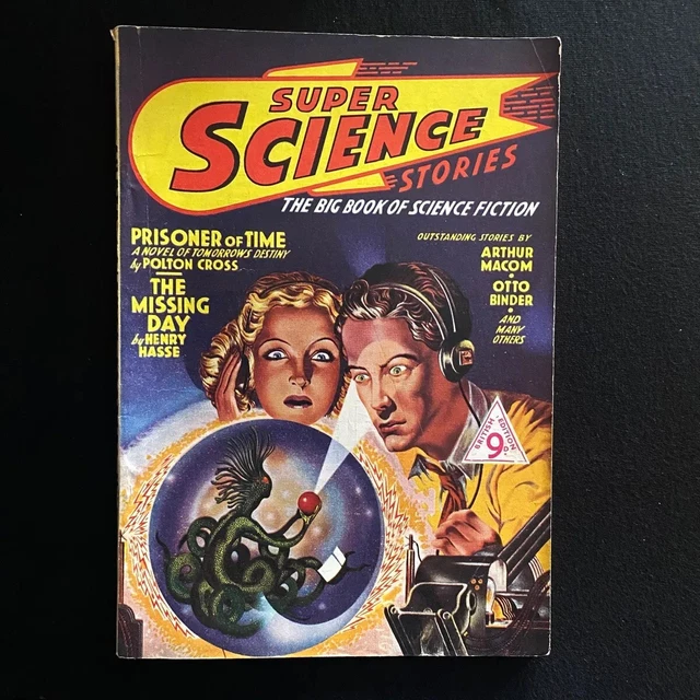 SUPER SCIENCE STORIES - Pulp Magazine - No 12 - 1953 Scifi Pulp £12.00 ...