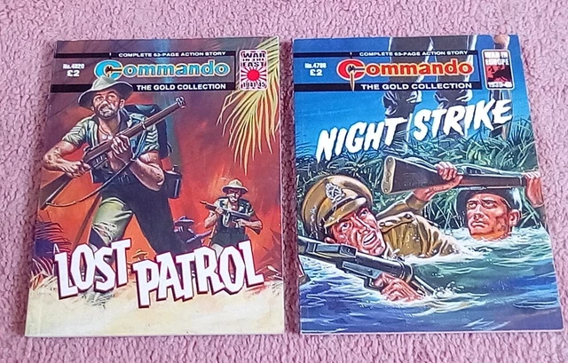 COMMANDO COMICS~LOST PATROL (4820) & Night Strike (4795) EUR 5,26 ...