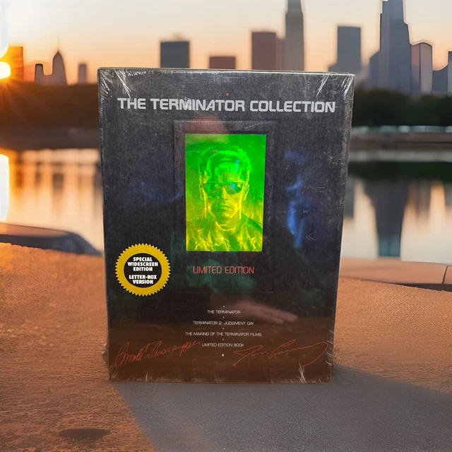 TERMINATOR VHS SEALED Collection Limited Edition Set 3 -Arnold ...