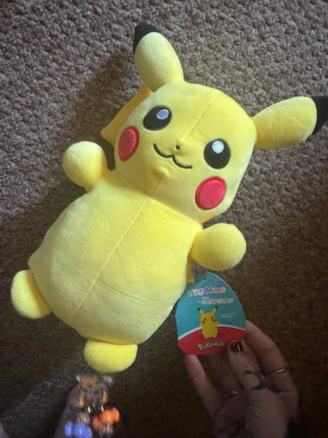 SQUISHMALLOWS POKEMON PIKACHU 10" Hugmees Plush Soft Toy New £21.50 ...