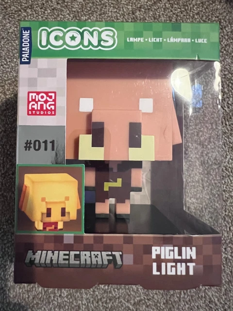 MINECRAFT PIGLIN LIGHT Lamp | Official Paladone Icons #011 | Boxed ...