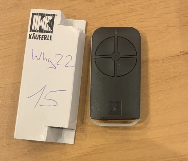 Kauferle Handsender Khs 2 0 Programmieren