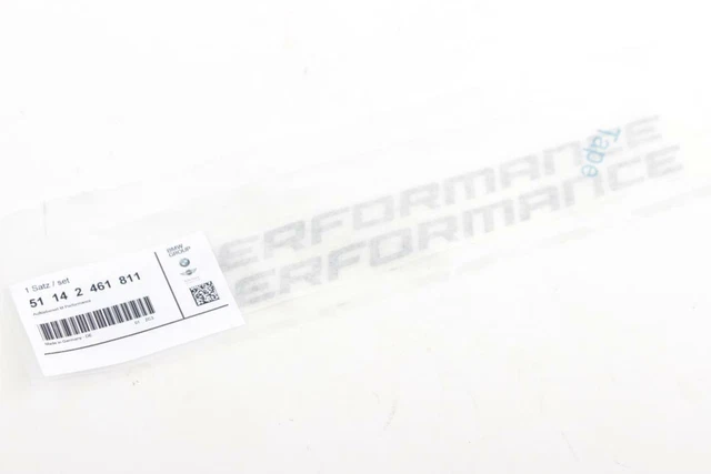 OEM BMW G20 G14 G15 G05 Decal Kit Sticker M Performance 51142461811 New ...