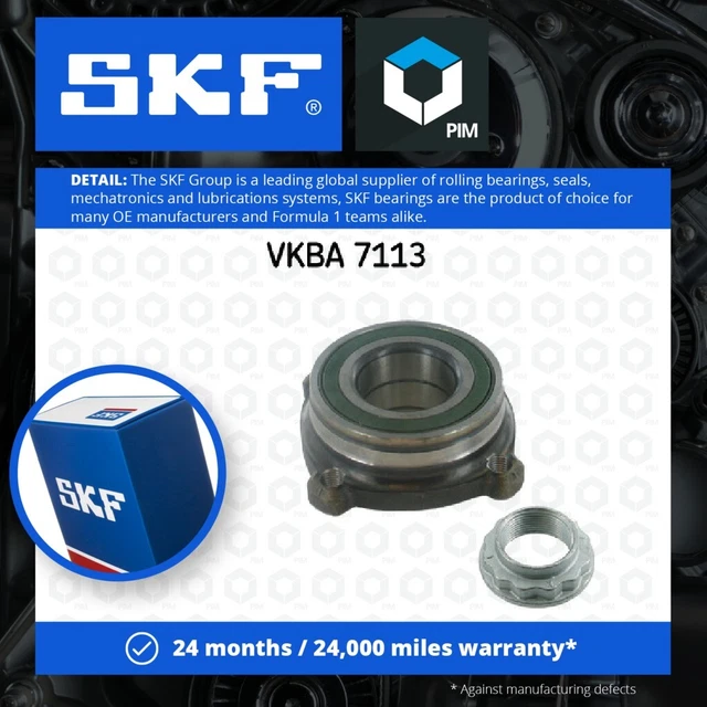 WHEEL BEARING KIT fits BMW M2 F87 3.0 Rear 15 to 21 SKF 33412282675 ...