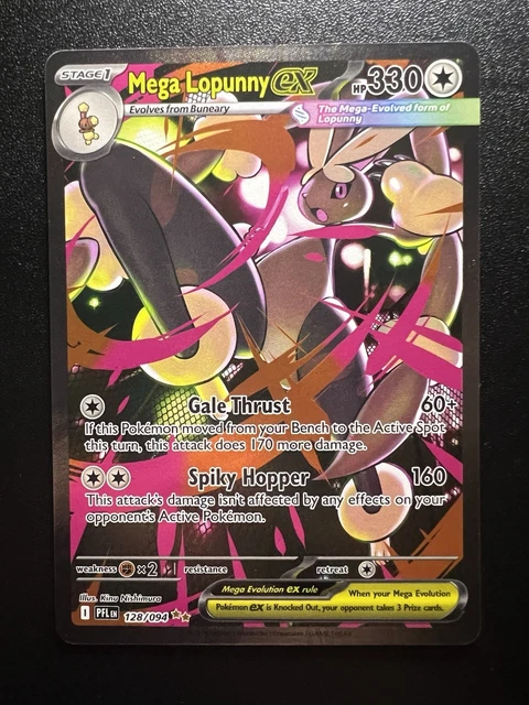 MEGA LOPUNNY EX SIR 128/094 Phantasmal Flames £40.02 - PicClick UK