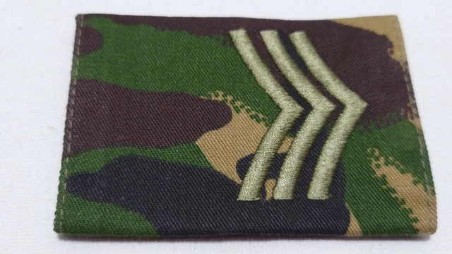 BRITISH ARMY SERGEANT Shoulder Slip patch £10.81 - PicClick UK