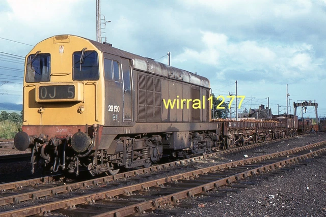 ORIGINAL RAILWAY SLIDE Class 20 20150 at (Scottish Region WCML) £10.00 ...