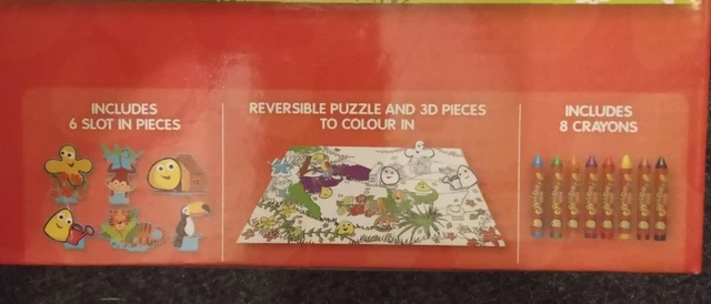 CBEEBIES MY FIRST 3D colouring puzzle Pack - Educational Toy for Kids £ ...