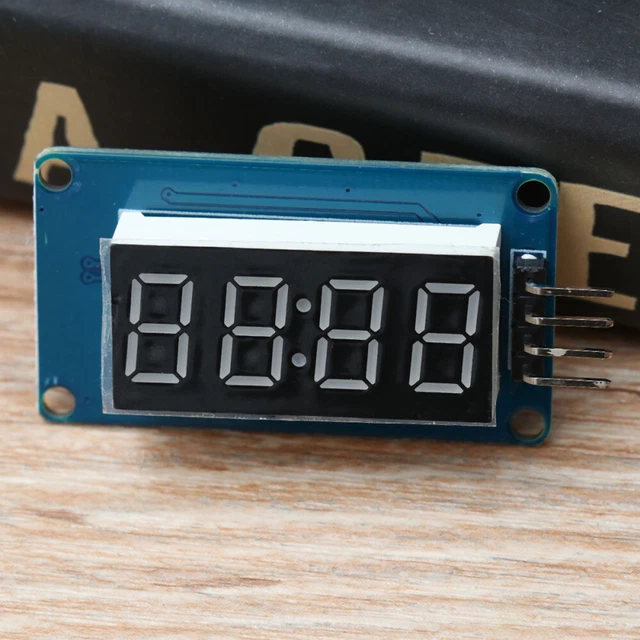 TEMP DISPLAY LED Module LED Segment Display Module 4 Bits Digital ...