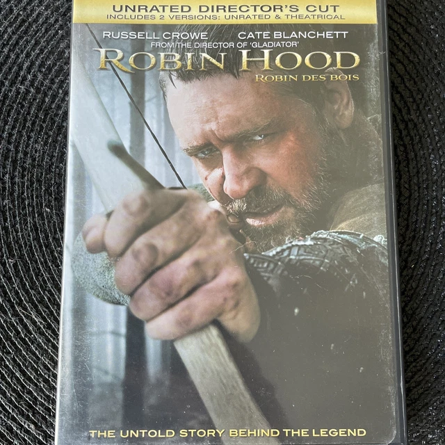 ROBIN HOOD (SINGLE-DISC Unrated Director's Cut) - DVD - VERY GOOD $5.10 ...