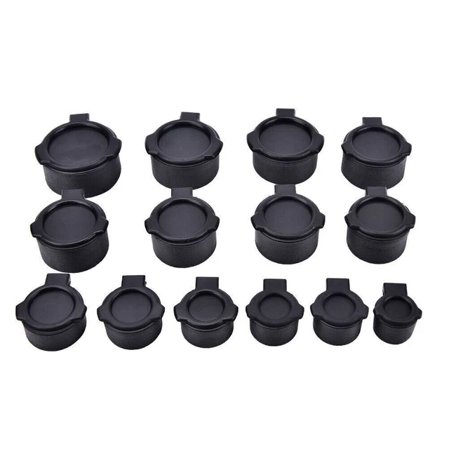 RIFLE SCOPE QUICK Flip Spring Up Open Lens Cover Cap for Caliber Scope ...