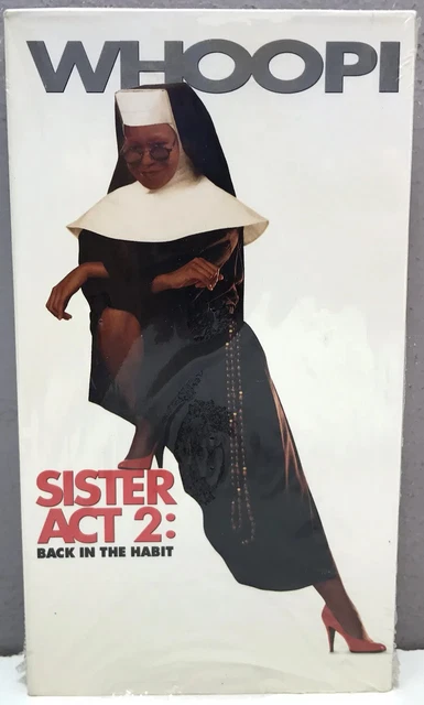 SISTER ACT 2: Back in the Habit VHS 1994 Disney Video Tape 90s Movie ...