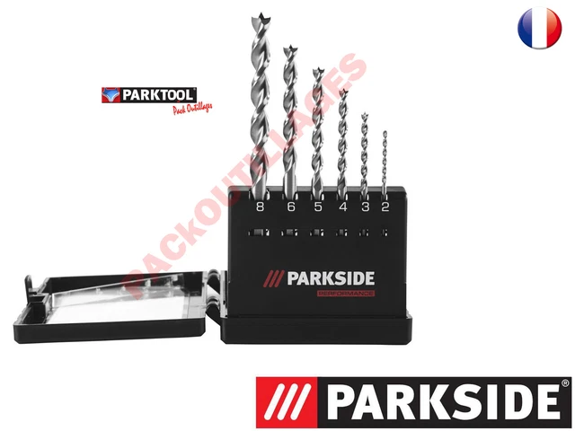 PARKSIDE PERFORMANCE SET de forets pour perceuse mèches à bois EUR 14 ...