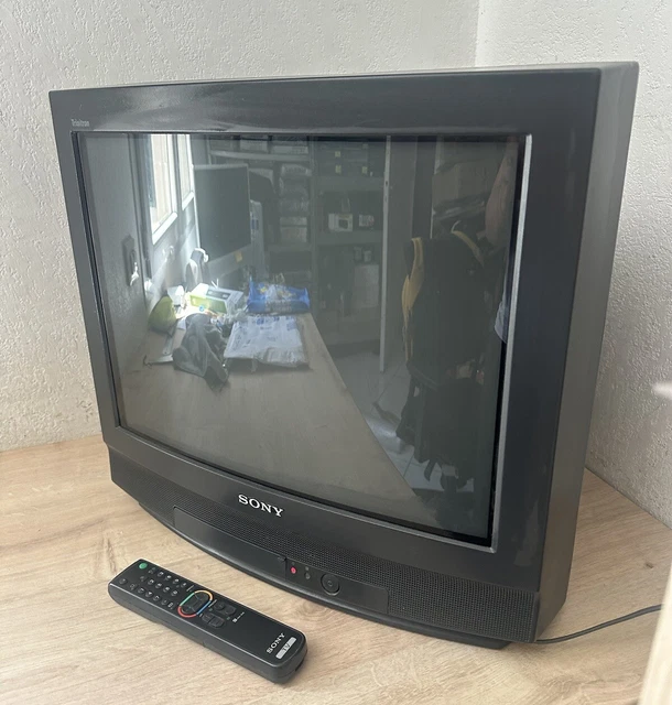 SONY TRINITRON KV-21M3B TV télévision tube cathodique 51 cm 20,1" Rétro ...