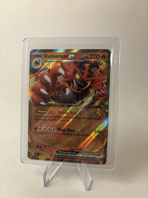 POKÉMON TCG INCINEROAR EX 034/162 Temporal Forces Card £2.22 - PicClick UK