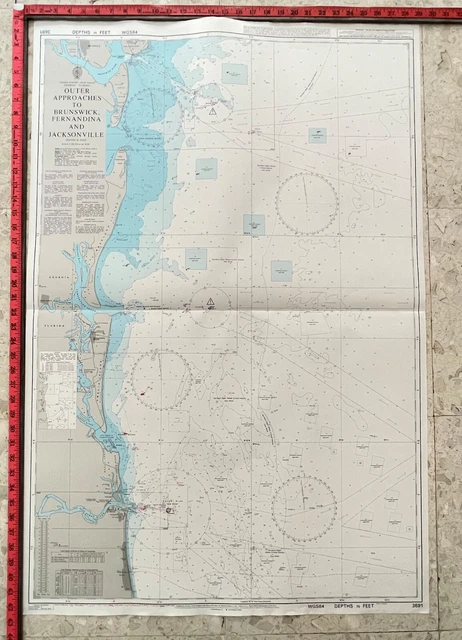 AMIRAUTÉ 3691 EXTÉRIEUR Approches Brunswick Fernandina Jacksonville ...