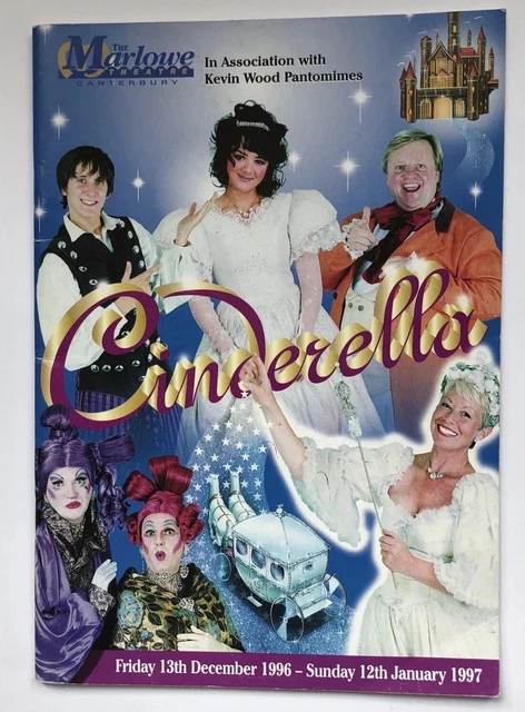 CINDERELLA THE MARLOWE theatre Pantomime programme 1997 £6.00 - PicClick UK