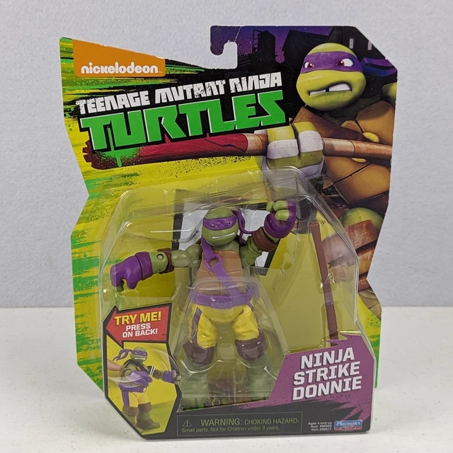 TMNT TEENAGE MUTANT Ninja Turtles Ninja Strike Donnie Figure 2015 NEW ...