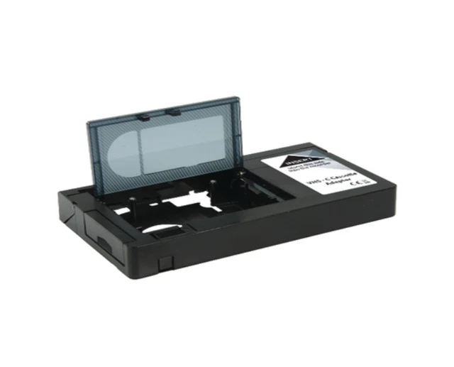 HAUT CONVERTISSEUR VHS-C - VHS Cassettes Noir à La Enregistrement Et ...