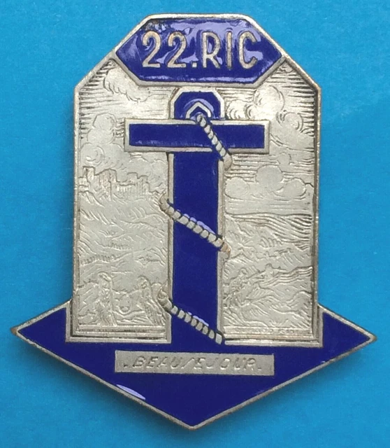 BADGE - 22ND Colonial Infantry Regiment - DRAGON 1944 1945 $91.13 ...