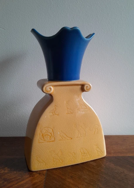 LAMPE BERGER CERAMIQUE DE PIERRE CASENOVE DECOR EGYPTIEN TBE 17 cm EUR ...