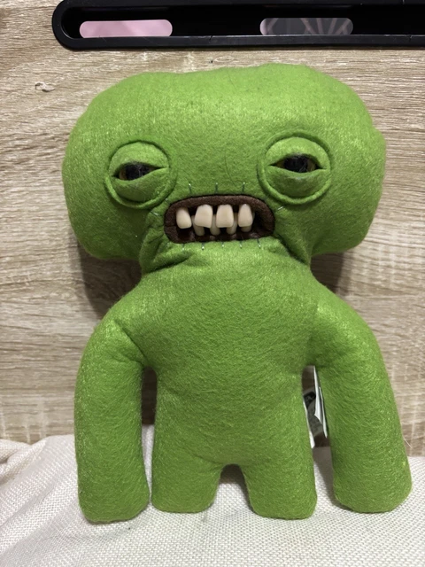 FUGGLER PLUSH FUNNY Ugly Monster Squidge Green Soft Toy Original Retro ...
