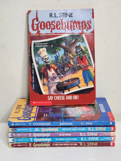 GOOSEBUMPS LOT VINTAGE Bundle R.L. Stine 90s Horror Fiction EUR 22,52 ...