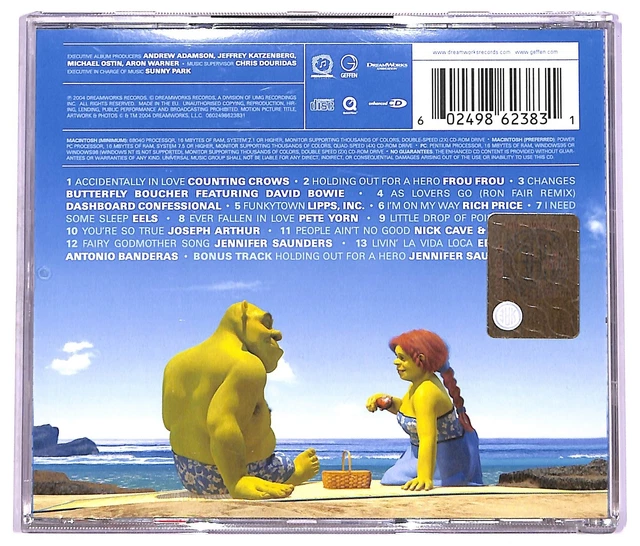 EBOND VARIOUS - Shrek 2 (Motion Picture Soundtrack) - DreamWorks CD ... EBOND VARIOUS - Shrek 2 (Motion Picture Soundtrack) - DreamWorks CD ...