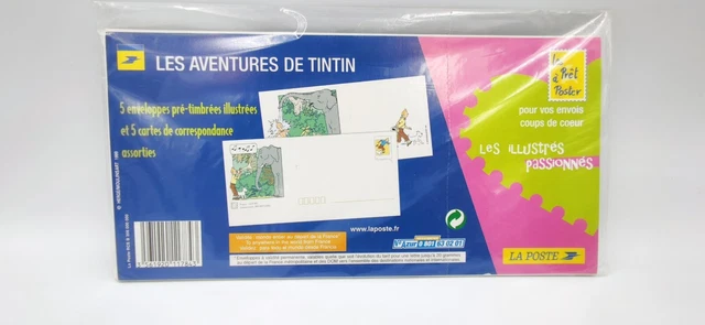COLLECTOR 5 CARTES PAP Les Aventures De Tintin EUR 43,00 - PicClick FR