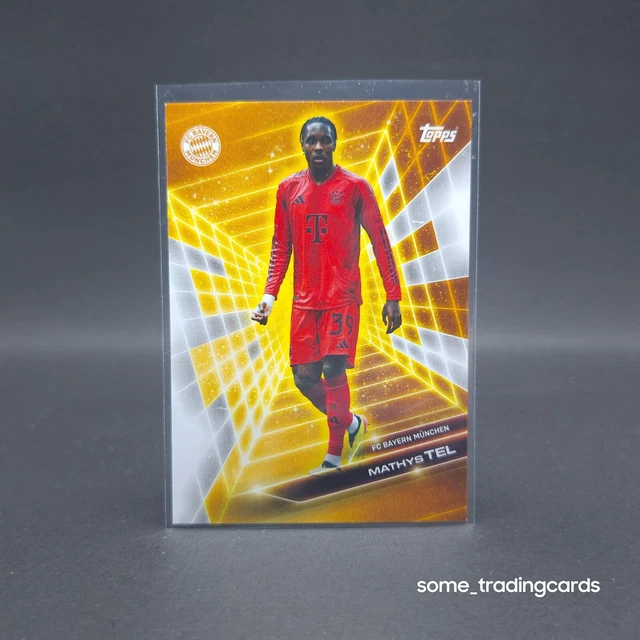 TOPPS FC BAYERN München Fan Set 2024/25 GF-4 Mathys Tel Golden Future EUR 4,79 - PicClick DE