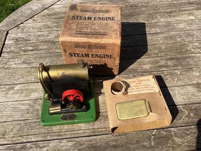 BEAUTIFUL CONDITION LIVE steam ESL Model Stationary Steam Engine £75.00 ...
