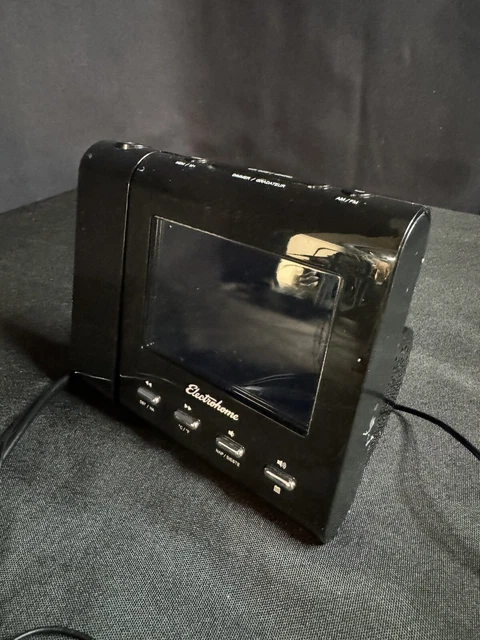 ELECTROHOME EAAC601 PROJECTION Alarm Clock With Am/fm Radio Tested ...